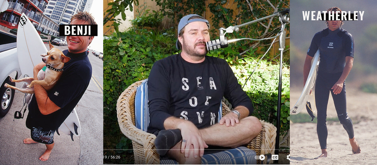 Benji Weatherley Wearing Sea Of Seven – SEA OF SEVEN