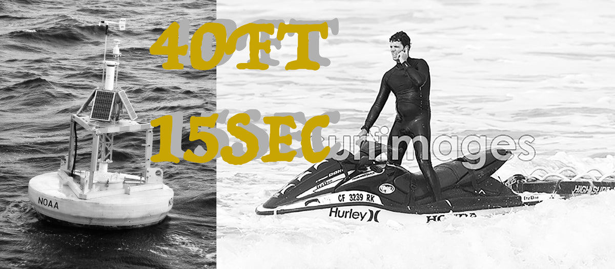 Papa Buoy Reading 40 Foot at 15 Seconds – SEA OF SEVEN