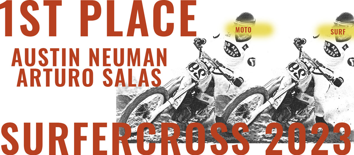 Austin Neumann and Arturo Salas WIN Surfercross 2023 – SEA OF SEVEN